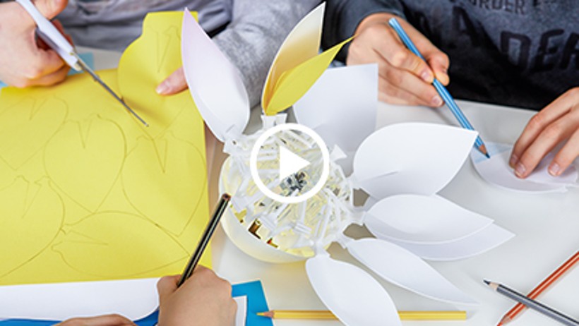 The Bionic Flower is a robot flower inspired by the world of plants.